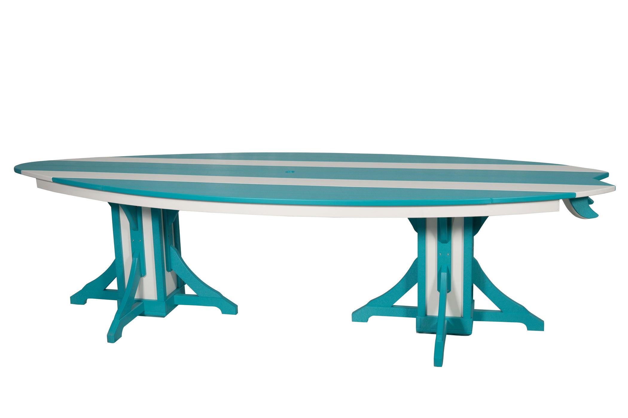 Amish-Made Poly Surfboard Dining Tables | Amish Furniture Market