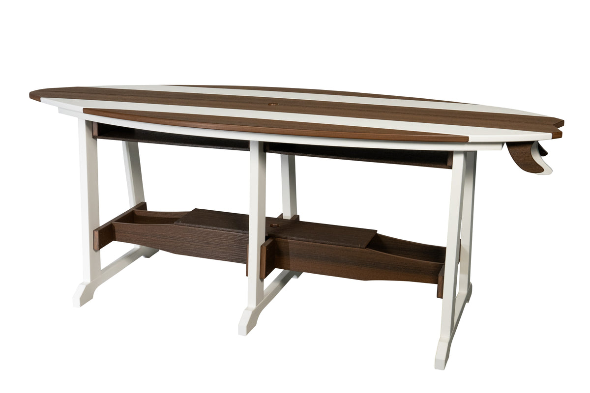 Amish-Made Poly Surfboard Counter Tables | Amish Furniture Market