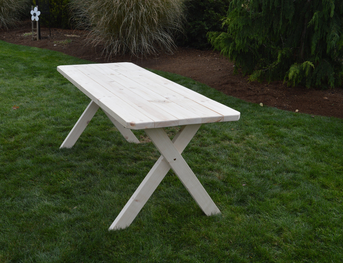 A&L Furniture Cross-Legged Spruce Tables | Amish Furniture Market